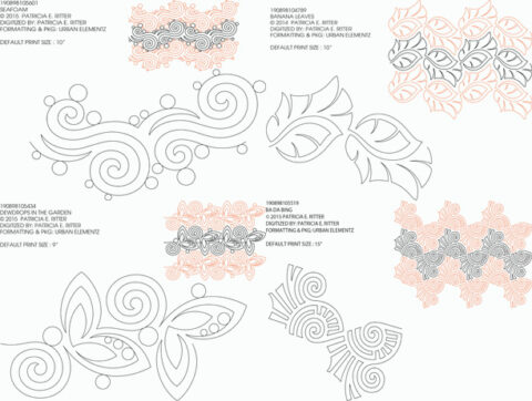 Pantographs - Diane's Longarm Quilting