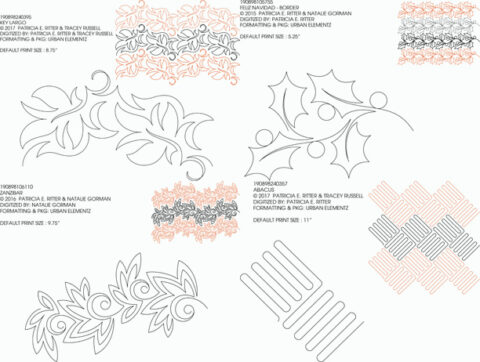 Pantographs - Diane's Longarm Quilting